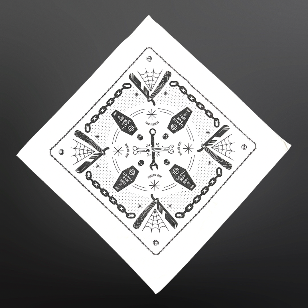 Bandana - Closed Casket Print – Death Run Supply Co